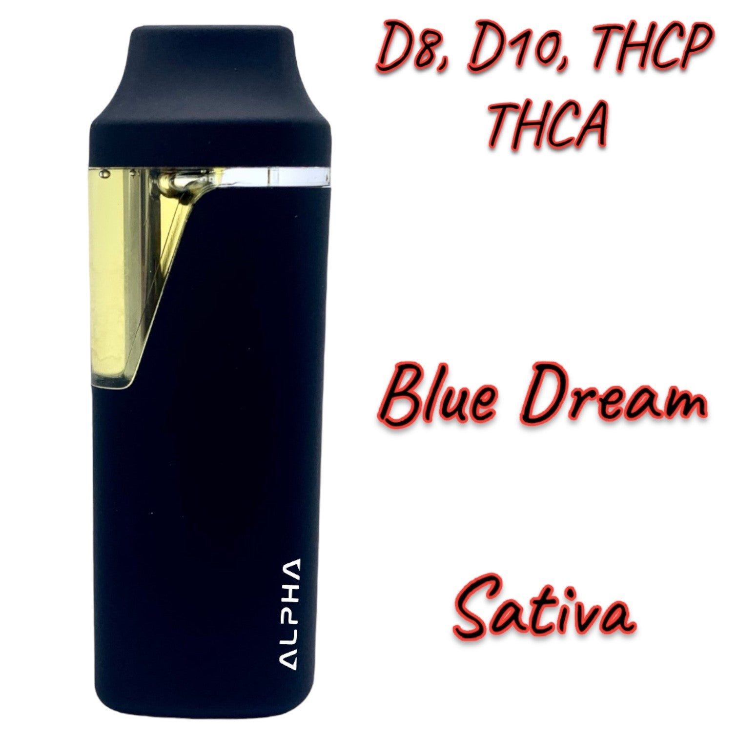 Nano² Alpha BLUE DREAM Sativa Disposable Vape Pen THC THCA THCP 2g – MedPlex