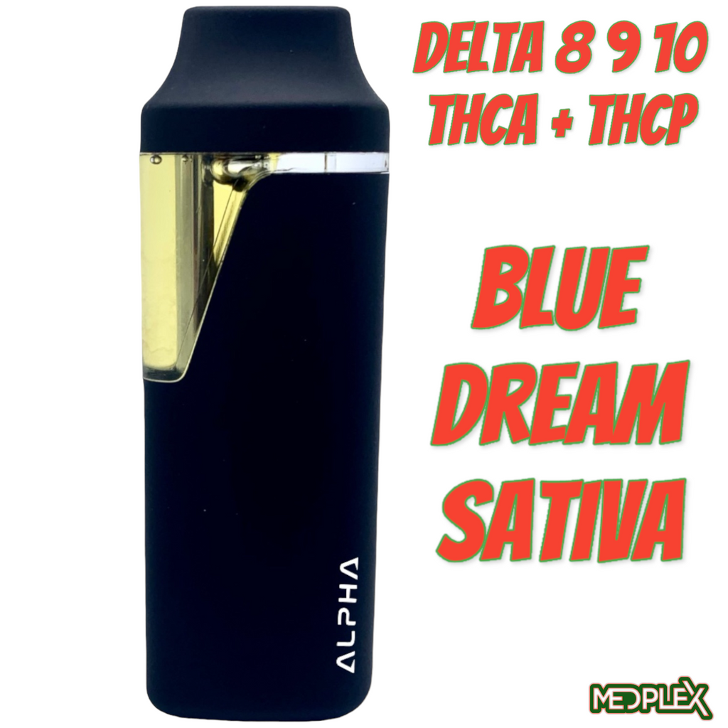 Nano² Alpha BLUE DREAM Sativa Disposable Vape Pen THC THCA THCP 2g ...