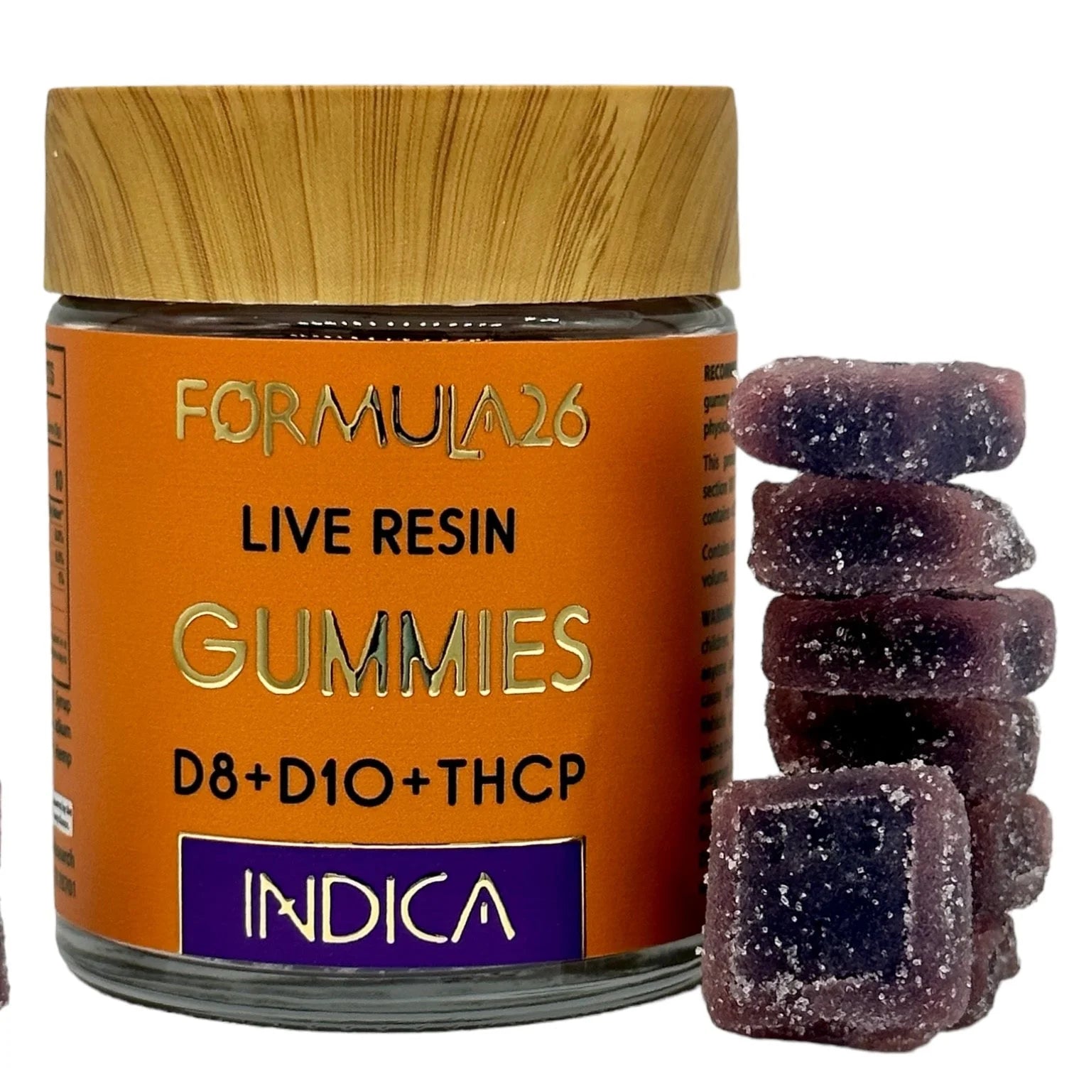 Formula26 BLACK CHERRY RAZZ THC Gummies 3000mg 20 Count – MedPlex